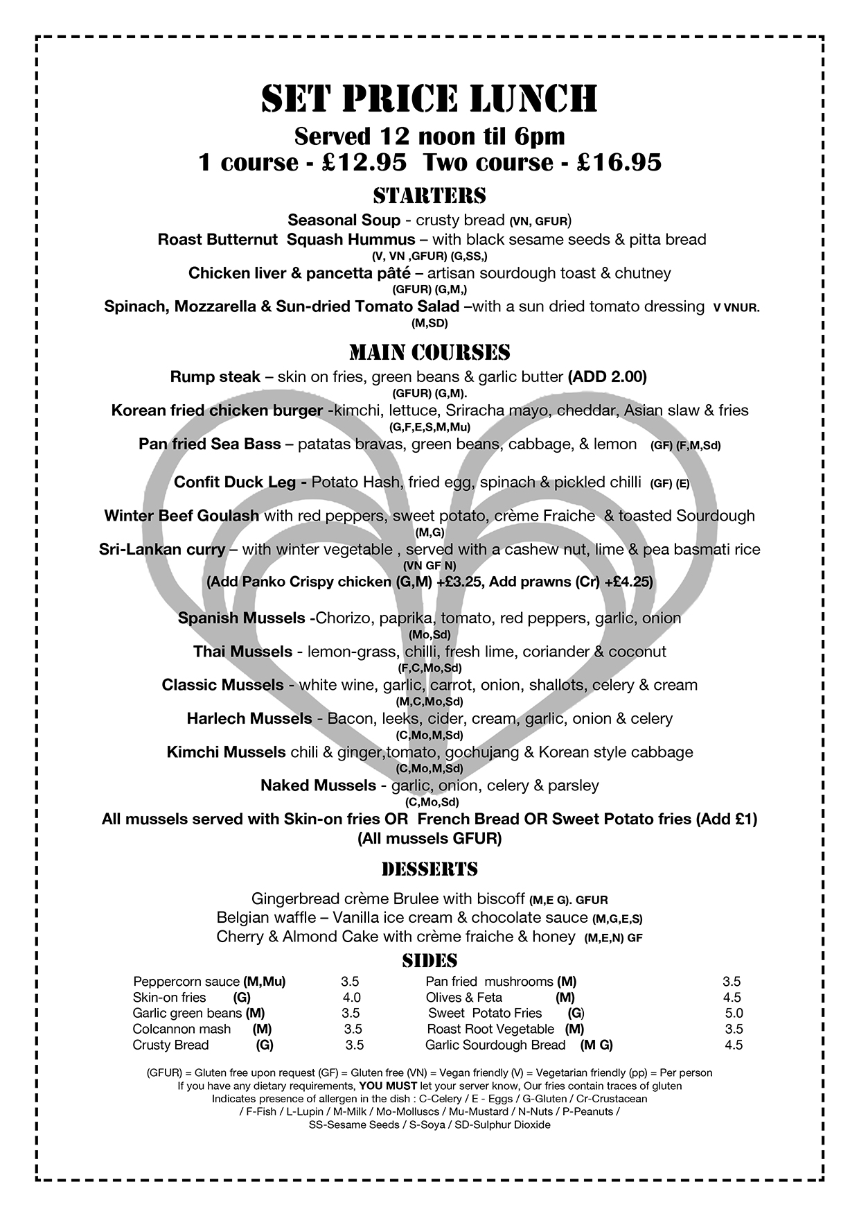 Our Menus – moulesagogo