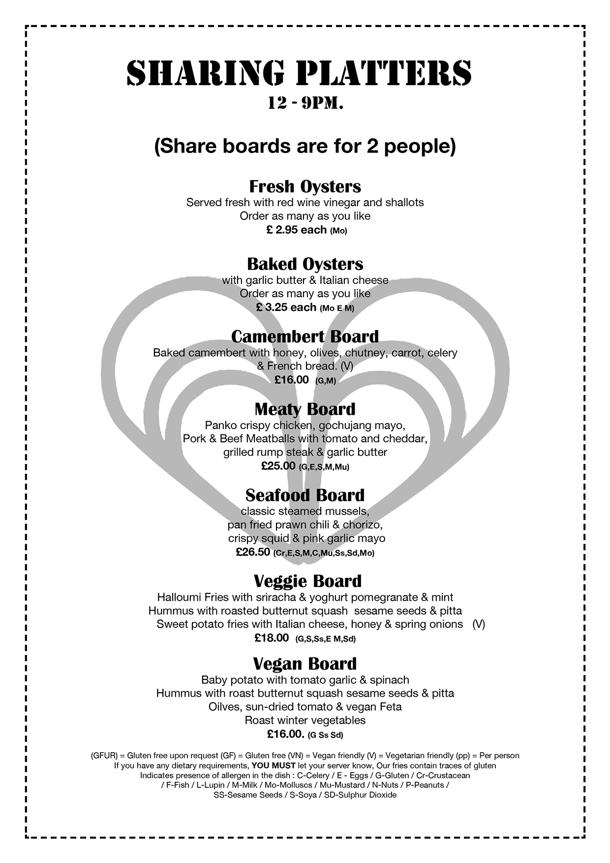 Our Menus – moulesagogo