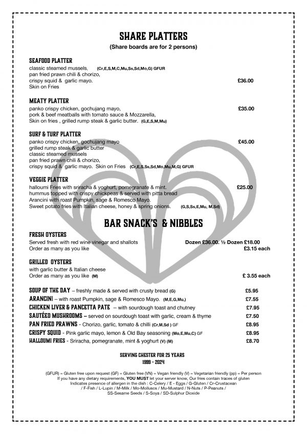 Our Menus – moulesagogo